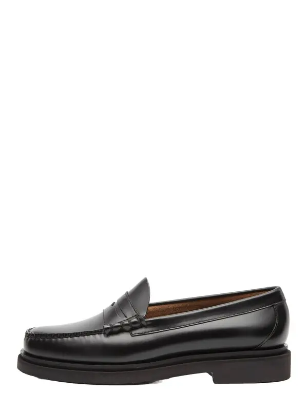 G.H. BASS & CO. Larson Step Loafer - Black Leather