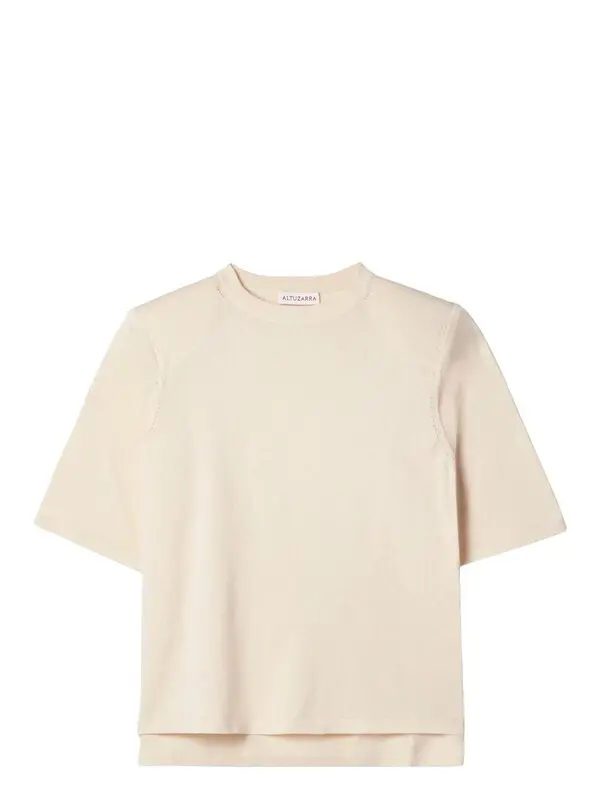 Altuzarra Lilou Oversized T-shirt - Ivory