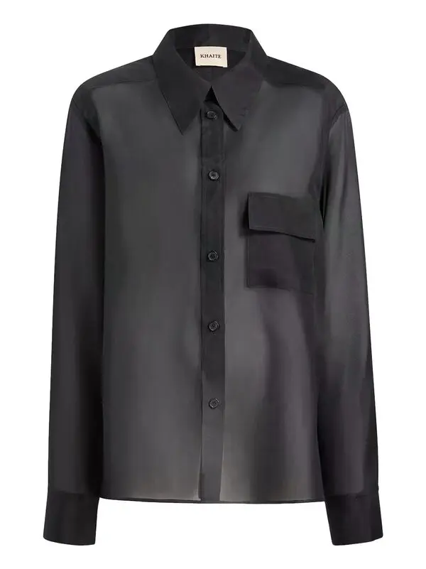 Khaite Yatty Shirt - Black