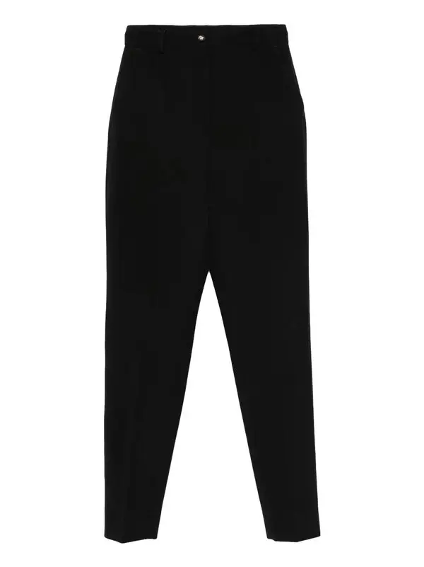 Dolce & Gabbana Tailored Wool Trousers - Black