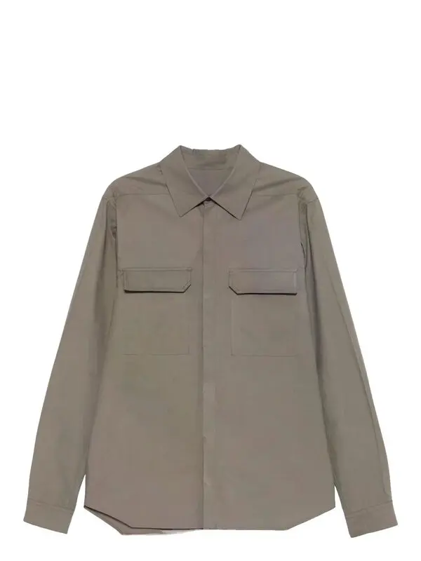 Rick Owens Work Shirt - Brown