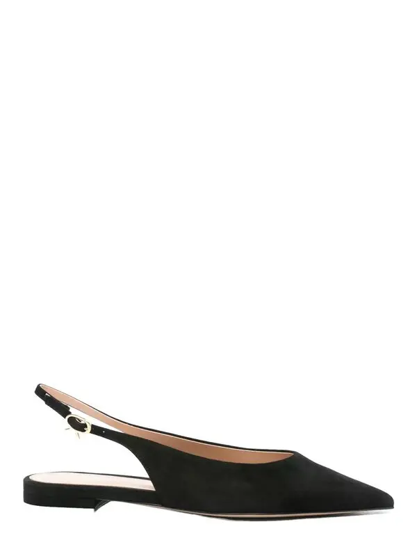 GIANVITO ROSSI Robbie Ballet Flats - Black