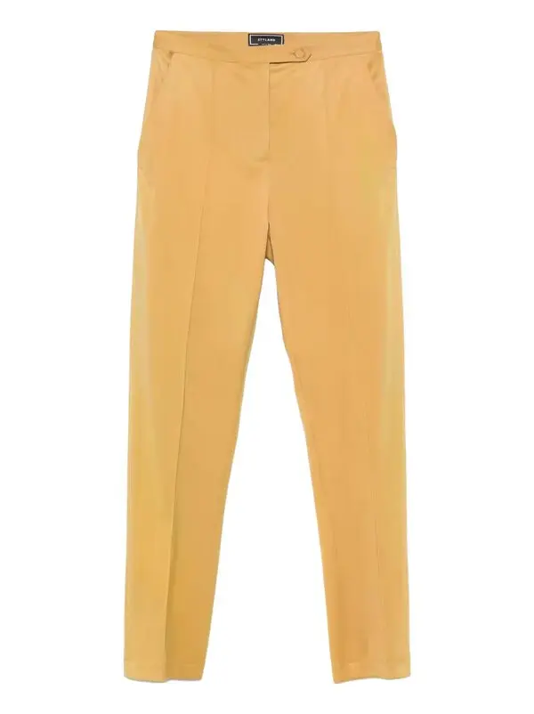 STYLAND Tailored Trousers - Yellow