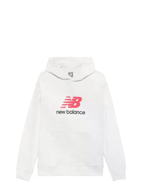 NEW BALANCE Athletics Logo Hoodie - Grey