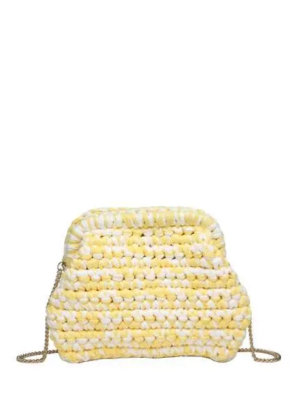 MODA LUXE Raya Clutch - Butter