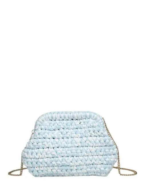MODA LUXE Raya Clutch - Ice Blue