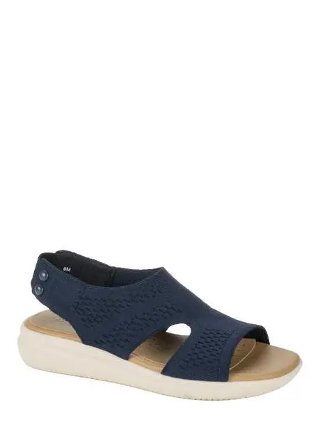 BARETRAPS Duffy Slingback Sandal - Navy Blue