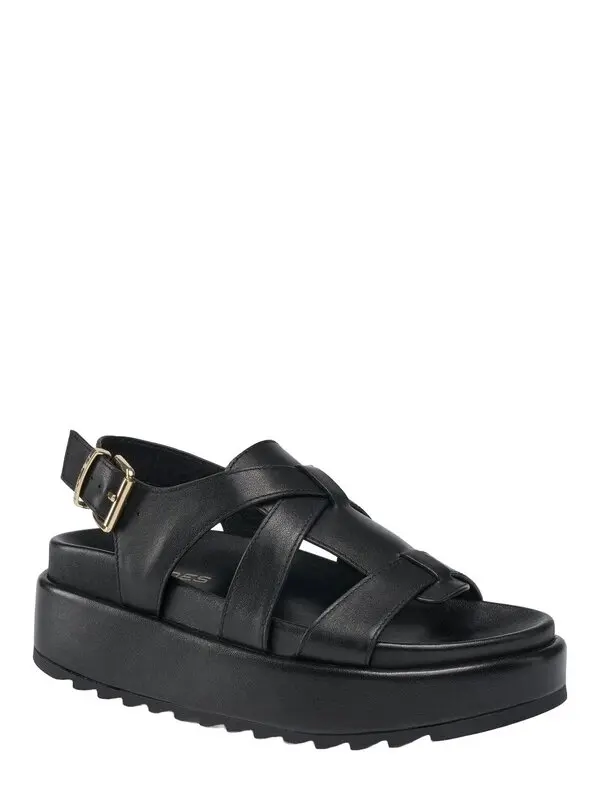 J/SLIDES NYC Sutton Sandal - Black