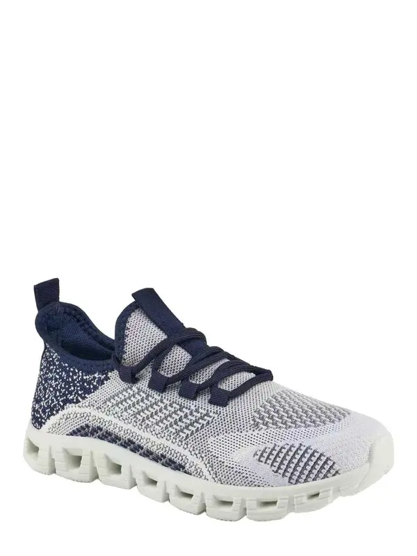 J/SLIDES NYC Cypress Sneaker - White-navy