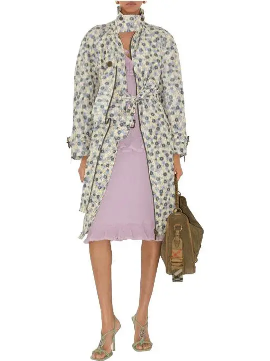 Burberry Long Daisy Car Coat - Eccles