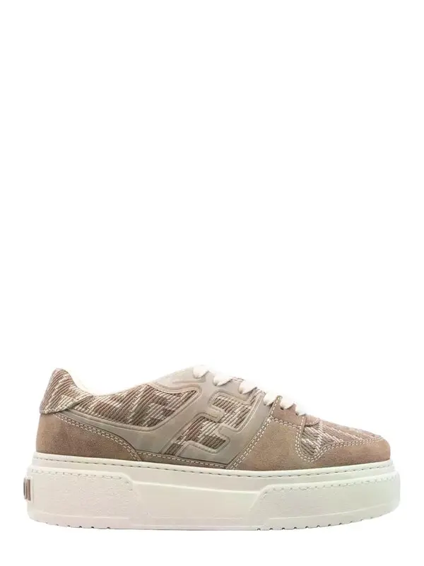 Fendi Match Sneakers - Brown