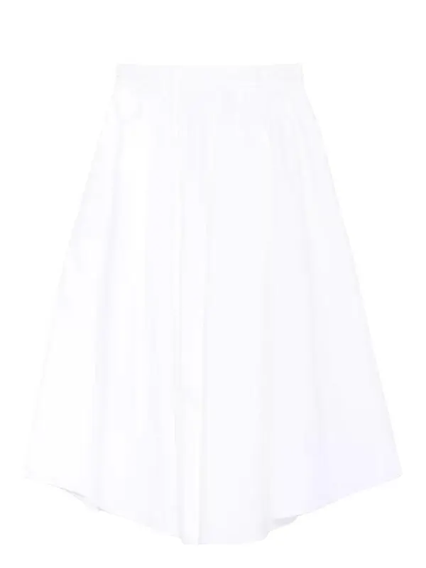 Dorothee Schumacher Poplin Midi Skirt - White