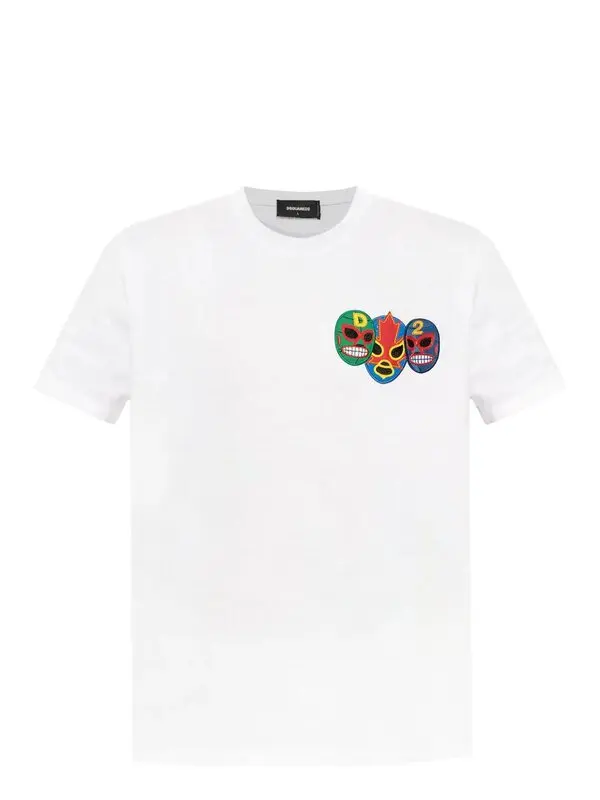 Dsquared2 Patch-applique T-shirt - White