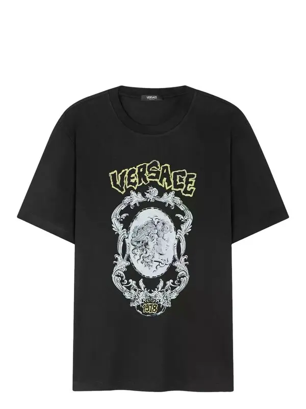 Versace Punk Cameo T-shirt - Black