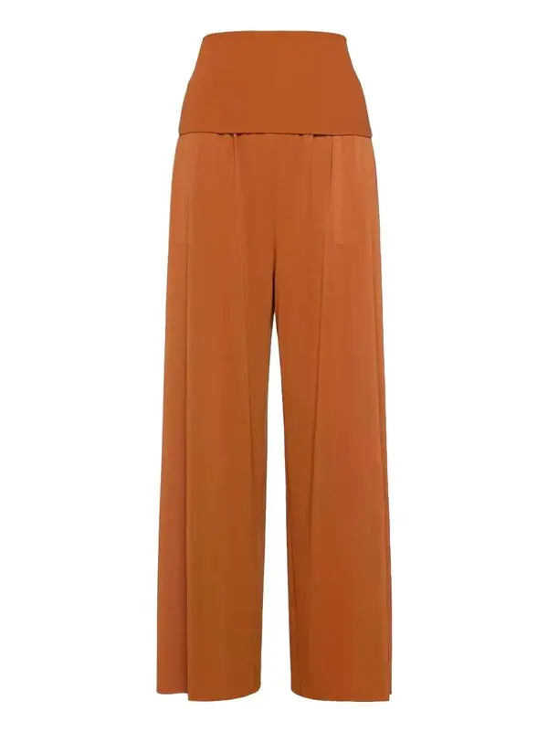 ERES Dao High-waisted Trousers - Brown