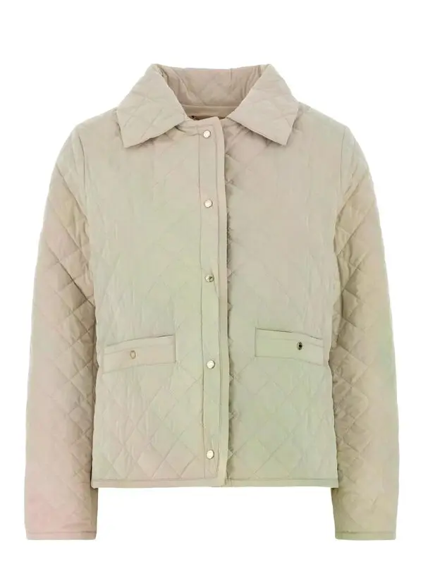 MOORER Shaira Quilted Jacket - Neutrals