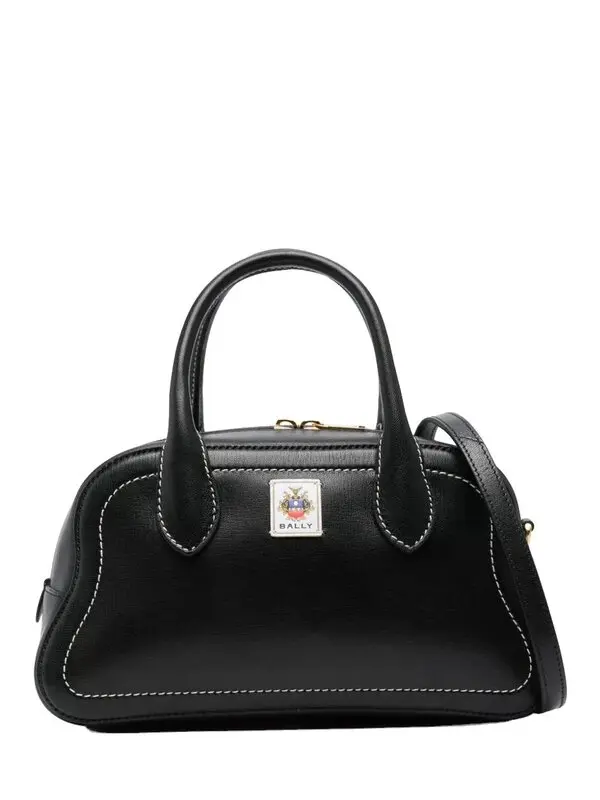 Bally Logo-patch Tote - Black