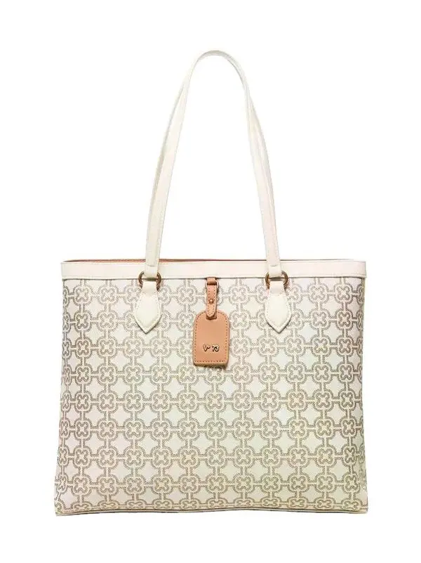 V°73 Harriet Printed Tote Bag - Neutrals