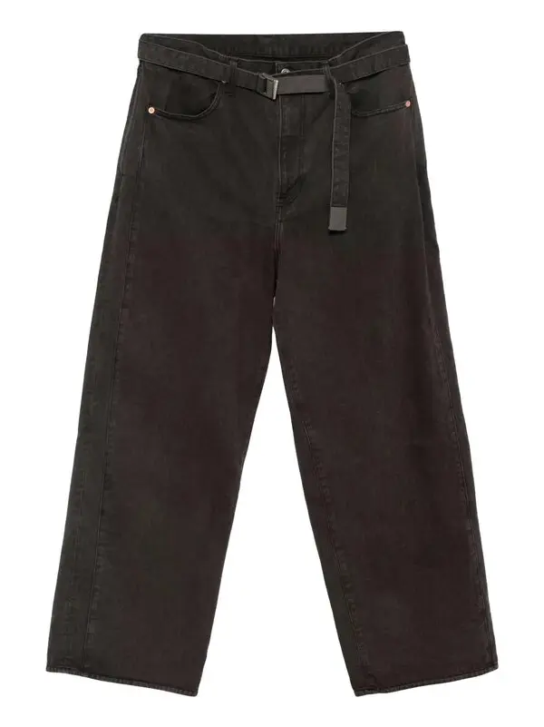 Sacai Twill Trousers - Grey