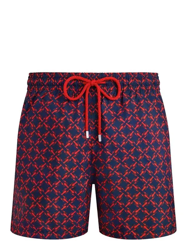 Vilebrequin Homard Pixel Swim Shorts - Blue