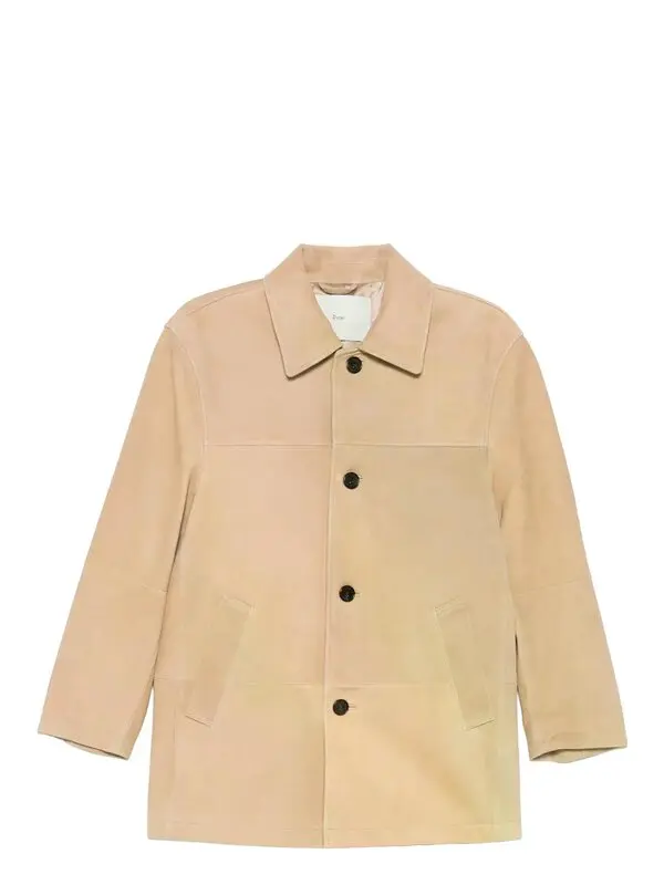 DUNST Suede Jacket - Neutrals