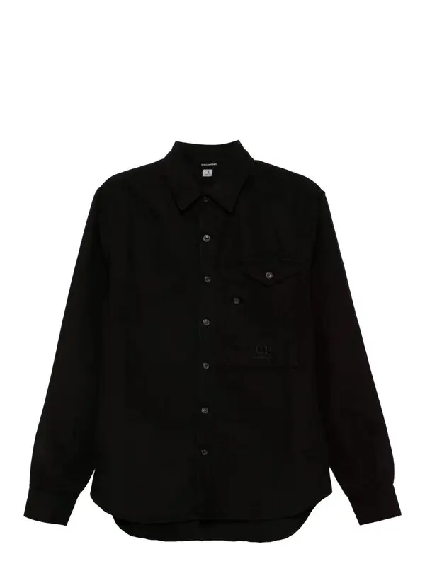 C.P. COMPANY Long Sleeves Shirt - Black