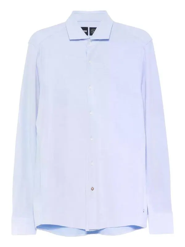 BOSS Cotton Shirt - Blue