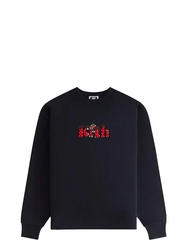 Kith Treats Strawberry Nelson Crewneck Sweatshirt - Black
