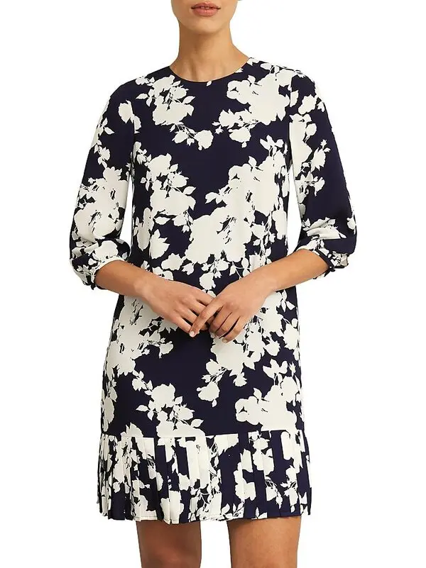 HOBBS LONDON Liana Dress - Midnight Ivory