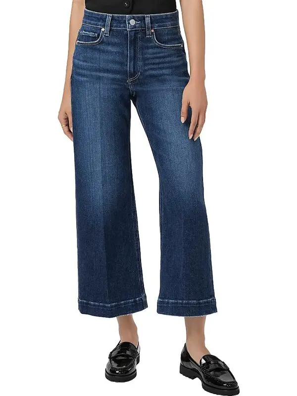 Paige Petites Anessa High-rise Wide-leg Jeans - Foreign Film