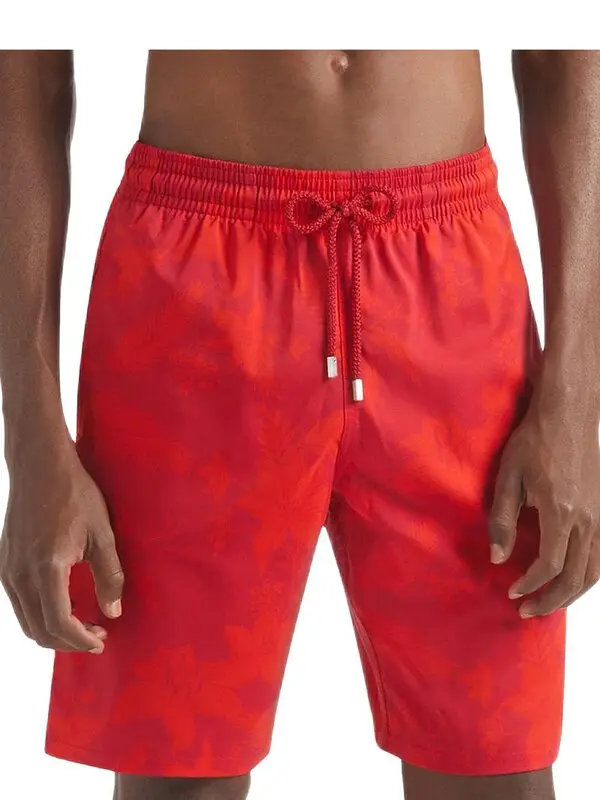 Vilebrequin Okorise Printed 7.5" Swim Trunks - Lipstick