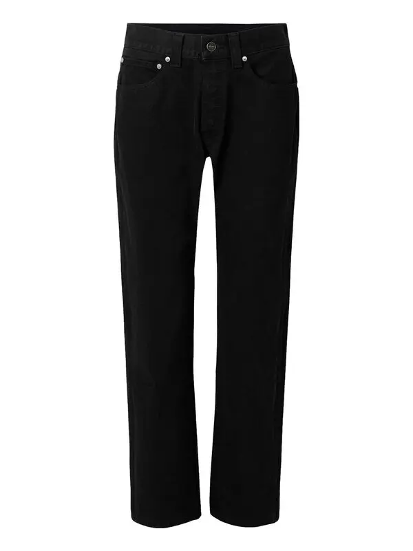 Khaite Callum High-rise Straight-leg Jeans - Blue