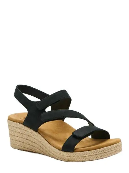 ABEO Riviera Adjustable Sandal - Black - Regular