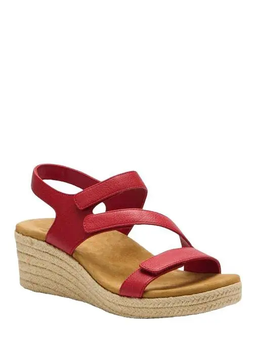 ABEO Riviera Adjustable Sandal - Red - Regular