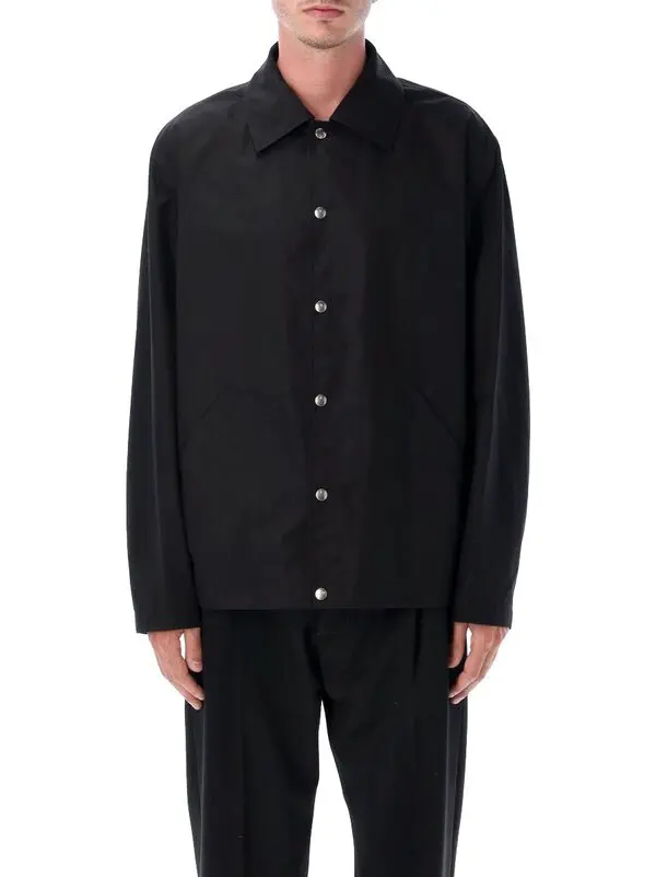 JIL SANDER Logo Jacket - Black