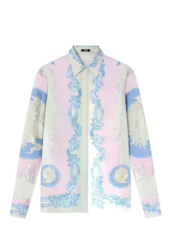 Versace Cameo Shirt - Neutrals
