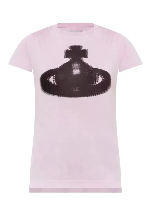 VIVIENNE WESTWOOD Organic Cotton T-shirt - Pink