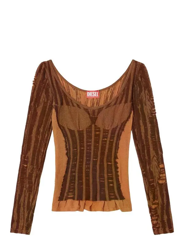 DIESEL M-calai Top - Brown