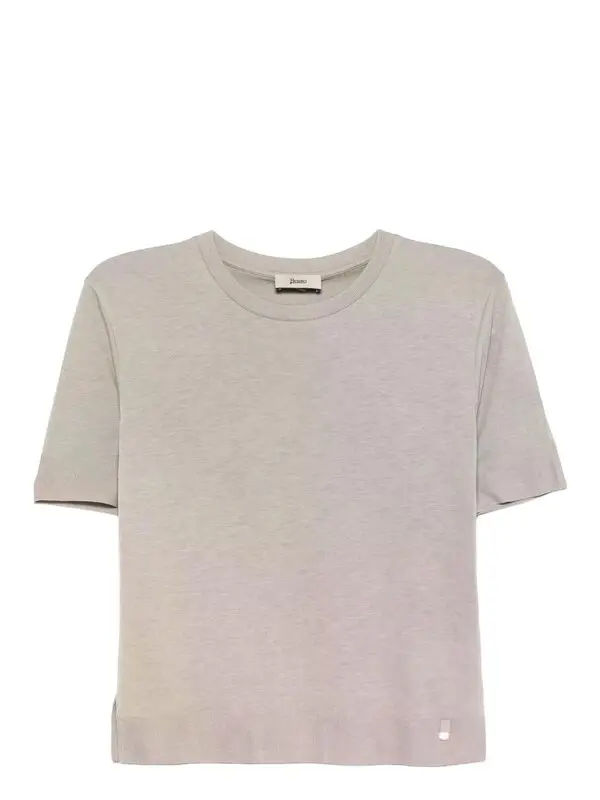 Herno Fine-knit T-shirt - Neutrals