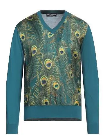 Dolce & Gabbana Silk Knit Sweater - Green