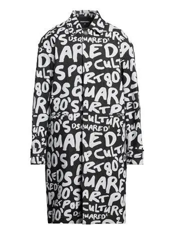 Dsquared2 Denim Trench Coat - Black