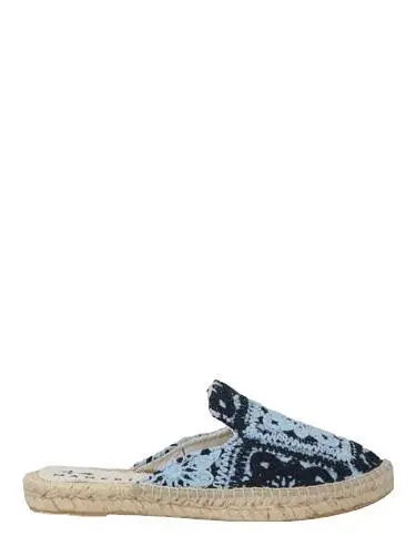 Manebí Sky Cotton Espadrilles - Blue