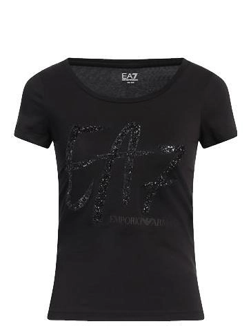 EA7 T-shirt Size Cotton, Elastane - Black