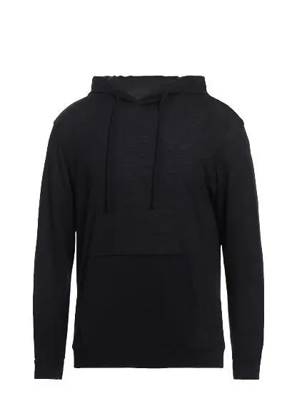 Emporio Armani Sweatshirt In Virgin Wool And Lyocell - Blue