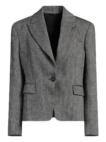 Brunello Cucinelli Single-breasted Blazer - Black