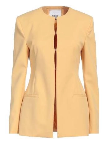 Erika Cavallini Blazer Size Polyester, Viscose, Elastane - Mustard