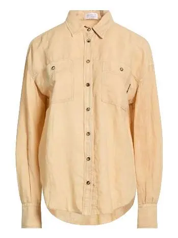Brunello Cucinelli Shantung Shirt - Beige