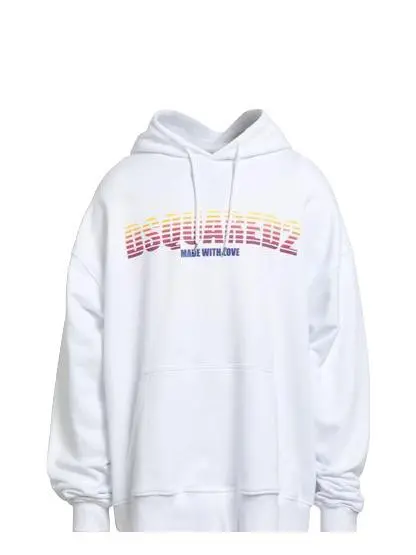 Dsquared2 Cotton Sweatshirt With Print - White