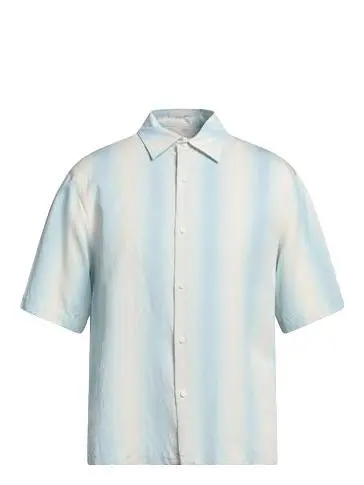 Sandro Shirt Sky Size Viscose, Polyamide - Blue