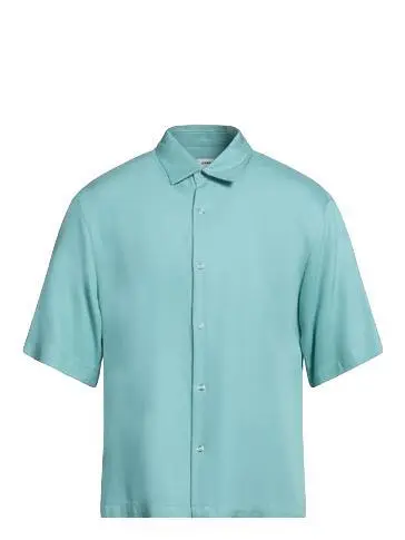 Sandro Shirt Turquoise Size Lyocell, Viscose - Blue